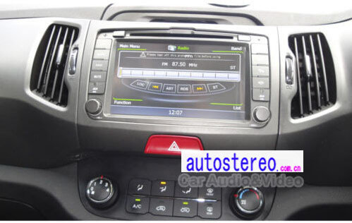 Kia Sportage Stereo GPS SatNav Navigation Headunit Bluetooth Radio Car DVD Player 7''
