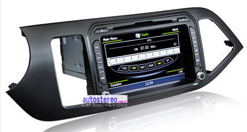8 Inch WinCE 6.0 Hyundai Sat Nav Car Stereo DVD for KIA Picanto Morning GPS Navigation System
