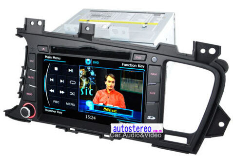 Bluetooth Phonebook 8 Inch Touch Screen Sat Nav Car Stereo Accessories for KIA K5 Magentis