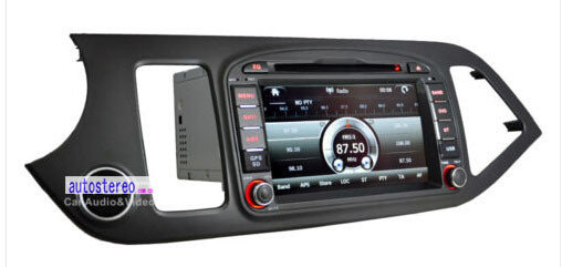 KIA Picanto / Morning Car Stereo SatNav Headunit DVD with iPod | Dual Zone | USB | SD