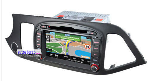 KIA Picanto / Morning Car Stereo SatNav Headunit DVD with iPod | Dual Zone | USB | SD