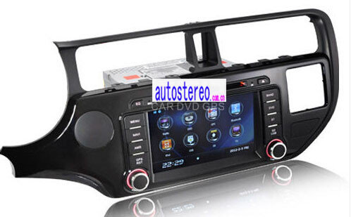 Multimedia Hyundai Sat Nav Car Stereo for KIA RIO K3 GPS Navigation SatNav Headunit DVD Player
