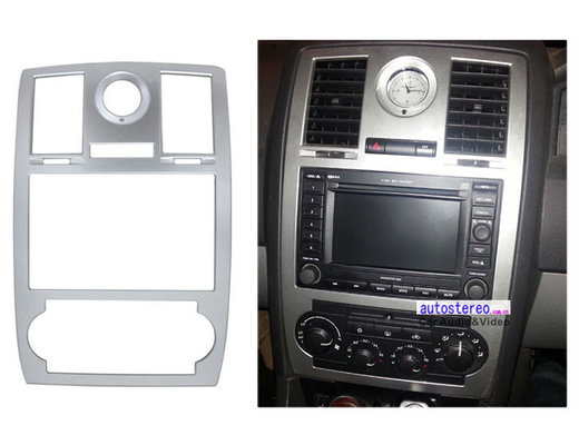 Radio Fascia for Chrysler 300C Facia Panel Installation Dash Kit