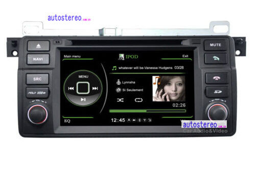 Sat Nav WinCE 6.0 BMW Sat Nav DVD 6.2'' Car Stereo GPS Headunit for BMW 3 Series E46 M3