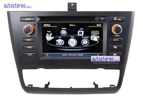 Bluetooth Wifi BMW Sat Nav DVD Car Stereo Autoradio For BMW 1 Series E81 E82 E83 E88