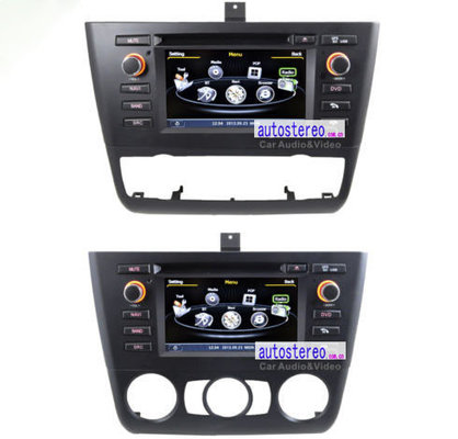 Bluetooth Wifi BMW Sat Nav DVD Car Stereo Autoradio For BMW 1 Series E81 E82 E83 E88
