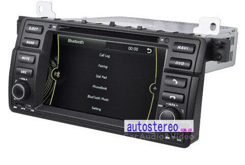 BMW Sat Nav DVD 7 Inch Autoradio Stereo GPS Navigation Headunit for BMW E46 M3 Sat Nav WinCE 6.0 Bluetooth A2DP