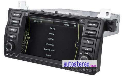 BMW Sat Nav DVD 7 Inch Autoradio Stereo GPS Navigation Headunit for BMW E46 M3 Sat Nav WinCE 6.0 Bluetooth A2DP