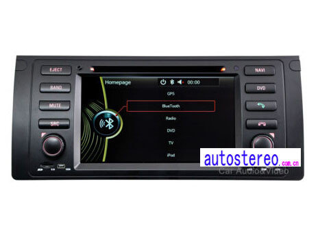 Bluetooth Car Stereo Radio BMW Sat Nav DVD for BMW 5 Series X5 E53 M5 E39 7"  Touch Screen