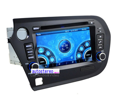 7'' Car Stereo GPS Navigation Autoradio Multimedia for Honda Insight 2010+ with DVD / USB
