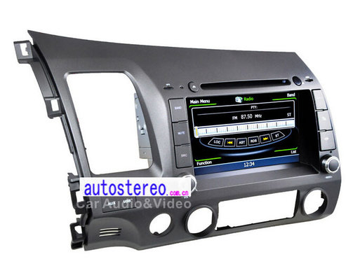Left Hand Drive Honda Civic 2006 - 2011 Honda Sat Nav DVD With 3G WIFI Bluetooth