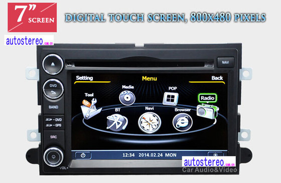 Bluetooth 7 Inch Ford Car Stereo for Ford Explorer Fusion DVD Radio GPS Navigation Headunit