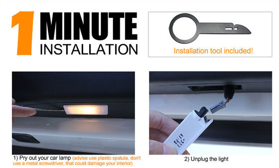 Auto Spare Parts Mercedes Benz CL550 E550 ML550 A B Class Car Door Courtesy Light