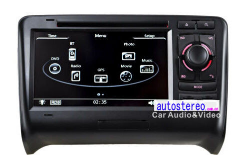 Car Dash for Audi TT Stereo GPS Navigation Audi Car Stereo With Sat Nav WinCE 6.0 / Phonebook