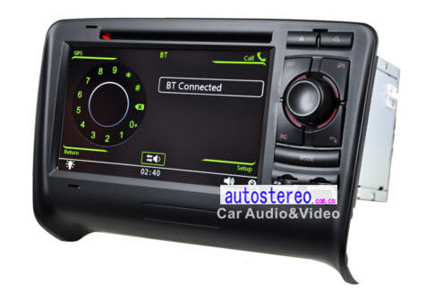 Car Dash for Audi TT Stereo GPS Navigation Audi Car Stereo With Sat Nav WinCE 6.0 / Phonebook
