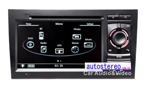 Audi A4 S4 Auto Stereo GPS Headunit Multimedia Satnav DVD Player With Sat Nav WinCE 6.0
