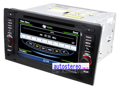 Three Zone Audi Car Stereo for Audi A8 S8 Autoradio GPS Sat Nav Navigation Headunit