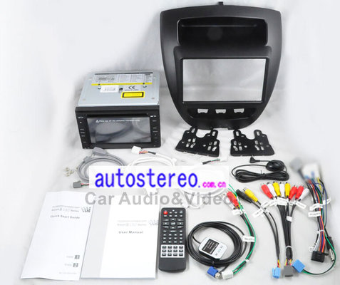 Toyota Sat Nav DVD Car Stereo for Citroen C1 Toyota Aygo Peugeot 107 Satnav Headunit DVD Autoradio