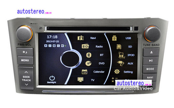 Multi-languages Car Stereo Toyota Avensis Autoradio GPS Navigation Toyota Sat Nav DVD Headunit