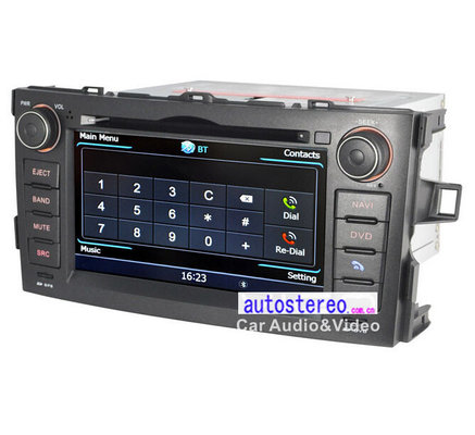 3G WIFI Bluetooth Car Stereo DVD GPS for Toyota Auris Corolla Satnav Autoradio Multimedia GPS iPod