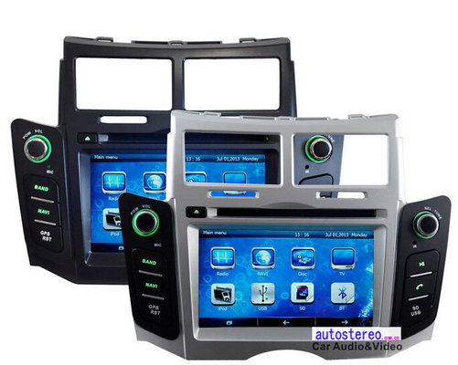 Car GPS Navigation Toyota Sat Nav DVD for Toyota Yaris Autoradio Headunit Stereo DVD Player System