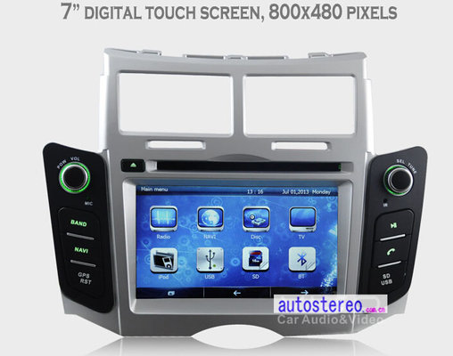 Car GPS Navigation Toyota Sat Nav DVD for Toyota Yaris Autoradio Headunit Stereo DVD Player System