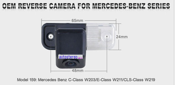 Car Parking Rear View Reverse Camera for Mercedes Benz C-Class W203 E-Class W211 / CLS-Class W219