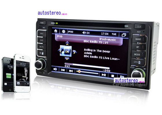 Android 4.0 Car Stereo Toyota Sat Nav DVD 6.2'' double din car stereos ith DVD SD USB Dual Zone