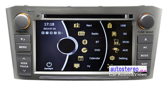 WinCE 6.0 Nav Bluetooth Multimedia 7"  Toyota Sat Nav DVD for Toyota Avensis Auto Radio GPS DVD Player