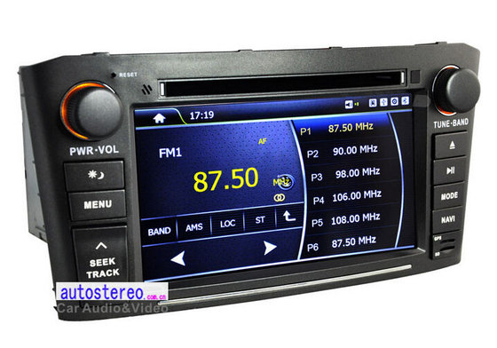 WinCE 6.0 Nav Bluetooth Multimedia 7"  Toyota Sat Nav DVD for Toyota Avensis Auto Radio GPS DVD Player
