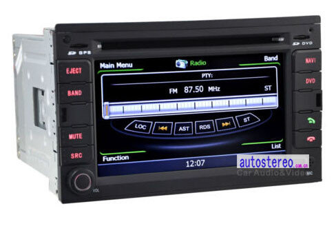 Bluetooth Car Stereo Sat Nav Digital Touch Screen with DVD iPod USB