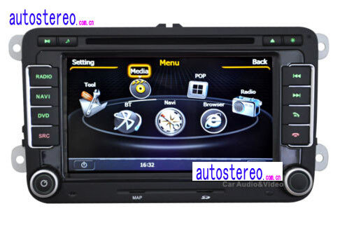 High Resolution Car Stereo Sat Nav 3G WIFI Seat Leon Altea Toledo