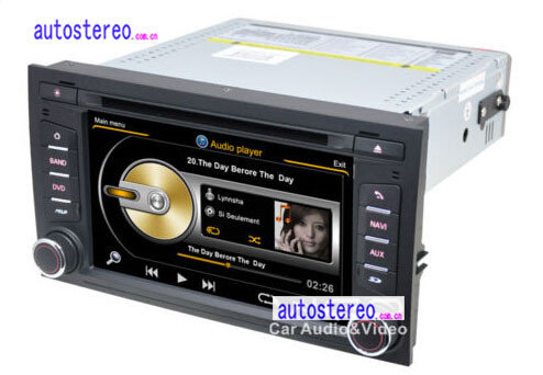 GPS DVD Car Stereo Sat Nav Headunit Auto Radio With Bluetooth