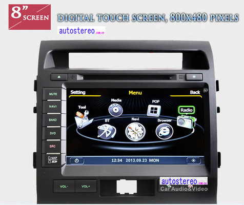 Toyota Sat Nav DVD Car Stereo DVD for Toyota Land Cruiser GPS Satnav Navigation Multimedia Headunit