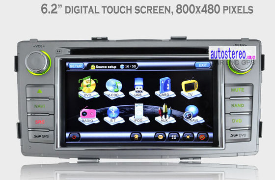 Toyota Sat Nav DVD Car Stereo for Toyota Hilux Headunit GPS Navigation Autoradio DVD Player System