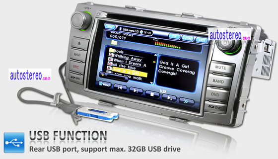Toyota Sat Nav DVD Car Stereo for Toyota Hilux Headunit GPS Navigation Autoradio DVD Player System
