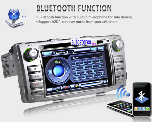 Toyota Sat Nav DVD Car Stereo for Toyota Hilux Headunit GPS Navigation Autoradio DVD Player System