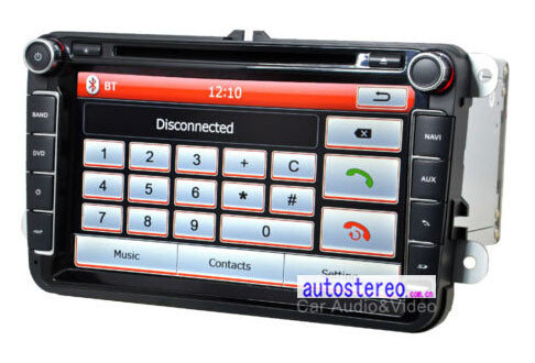3G WIFI WinCE 6.0 in Car DVD Sat Nav Stereo GPS Headunit Multimedia