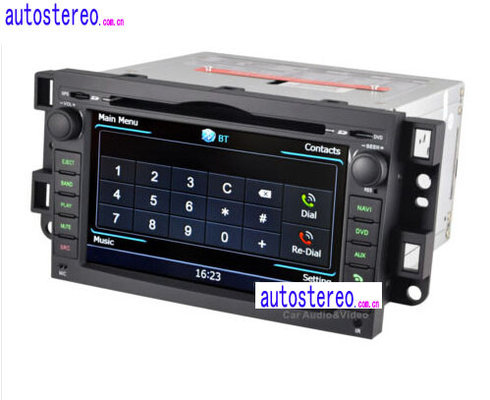 WinCE 6.0 3G WIFI Sat Nav Car Stereo Three Zone With 8 Inch