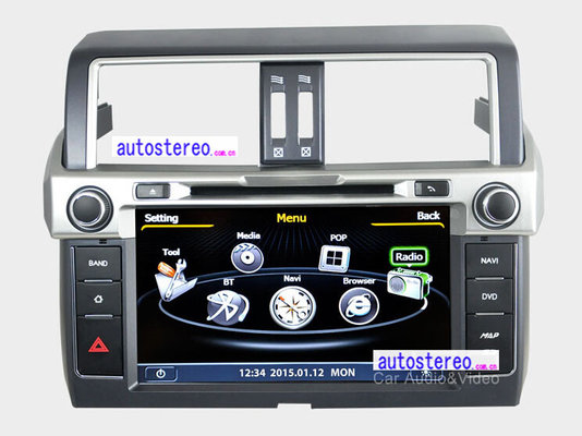 Car DVD Player for Toyota Land Cruiser Prado GPS Navigation Headunit WiFi BT