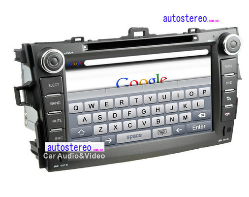 Toyota Corolla GPS SatNav Navi DVD AutoRadio Multimedia Headunit