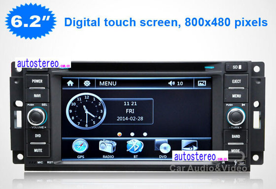 3G Wifi Multimedia Sat Nav 6.2'' Touch Screen Car Stereo Equipment