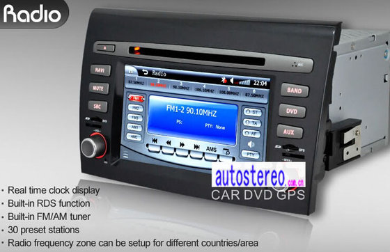 6.2 Inch Multimedia Sat Nav DVD Player Autoradio with bluetooth