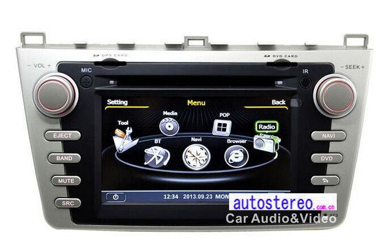 Three Zone Japanese Car Stereo with USB Port , Bluetooth Car Stereo