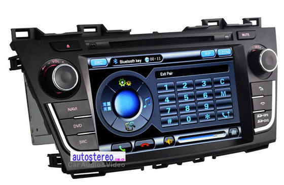 Dual Zone 8" DVD GPS Touch Screen Car Stereo Bluetooth for Mazda 5