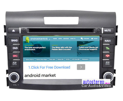 Wifi Car Stereo Honda Sat Nav DVD for Honda Civic GPS Navigation System 8 Inch Touch Screen