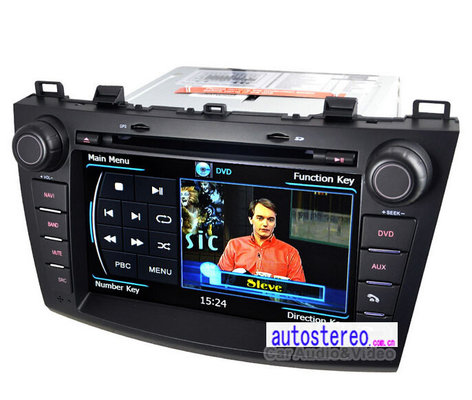 DVD iPod Dual Car Stereo SWC GPS Autoradio for Mazda 3 2010+