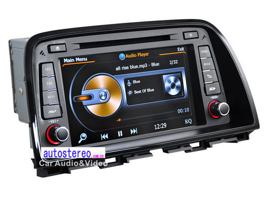 8 Inch Japanese Car Stereo DVD Player for Mazda , Bluetooth Car Stereo
