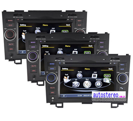 7 Inch Sat Nav WinCE 6.0 Car Multimedia for Honda CR-V CRV GPS Stereo DVD Bluetooth