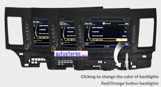 3G WIFI Sat Nav Android Car Radio Mitsubishi Lancer 2007+  Galant Fortis 2007